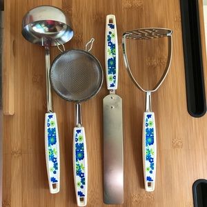 Ekco | Kitchen | Vintage Ekco Stainless Steel Kitchen Utensils Set ...